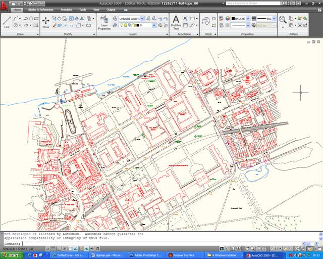 Digimap Collections – Translate data for use in AutoCAD