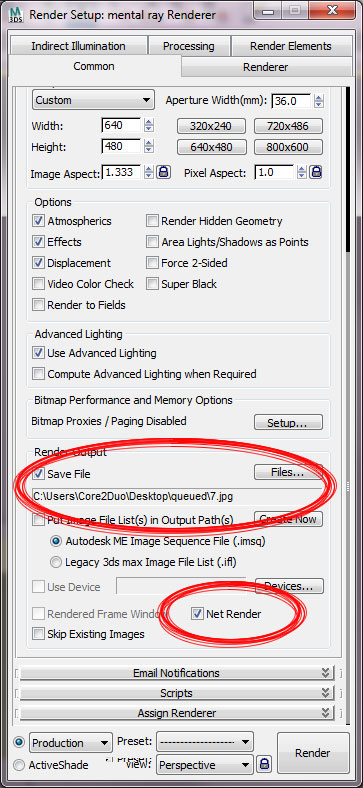 3D Studio Batch Rendering