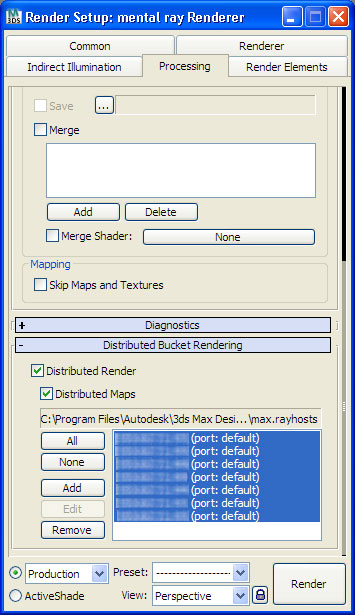 3D Studio Distributed Bucket Render Speedup Tip – School of Design: Architecture