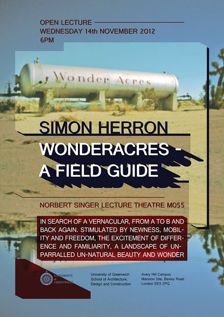 Open Lecture: Simon Herron – Wonderacres: A Field Guide – School of ...