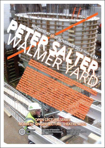 Open Lecture :: Peter Salter :: Walmer Yard – School of Design ...