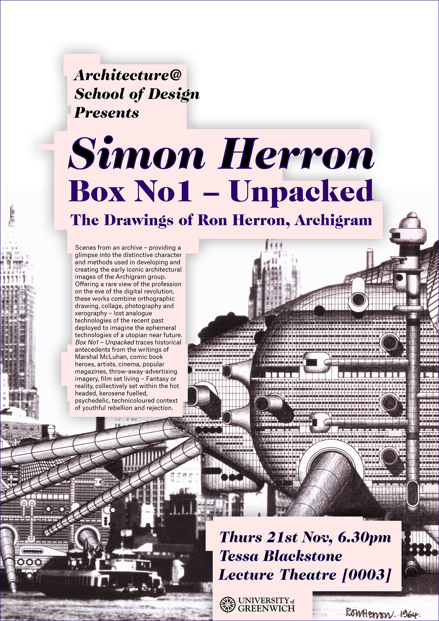 Open Lecture: Simon Herron