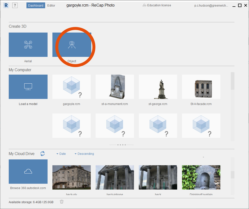 Autodesk Recap Photo: Quick Start – Design Support